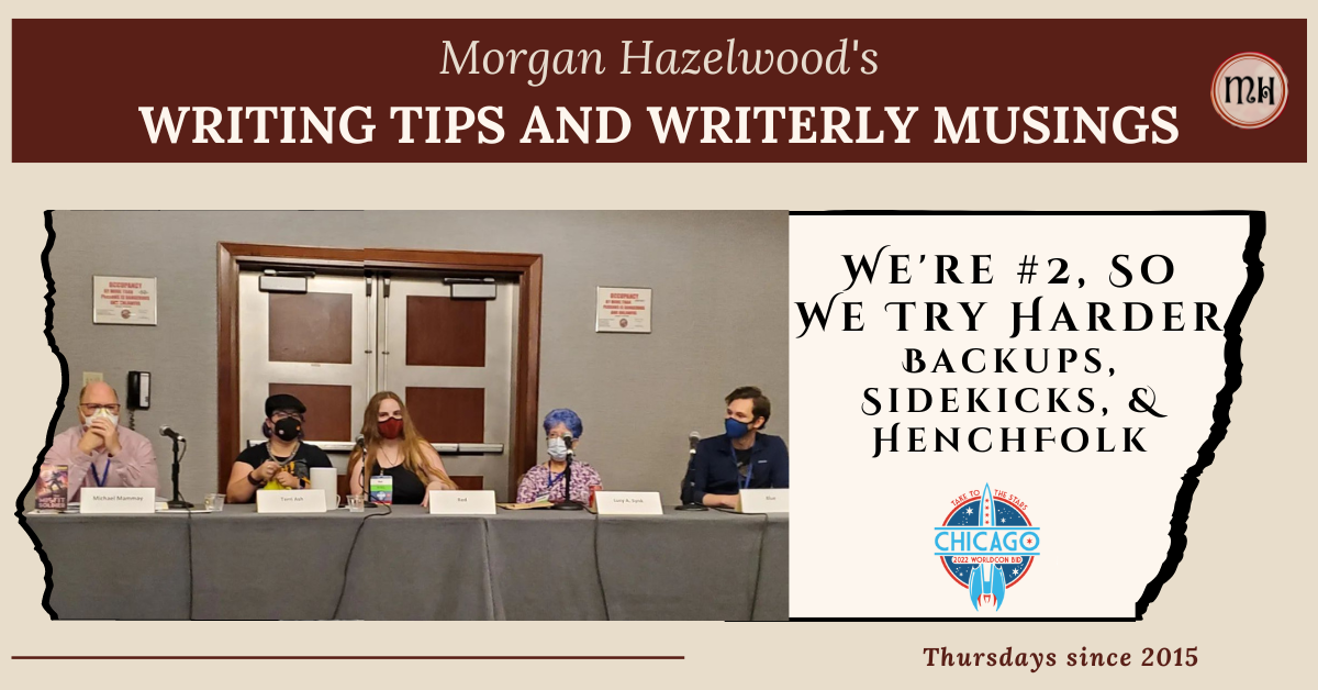 We’re #2, So We Try Harder – WRITING TIPS & WRITERLY MUSINGS